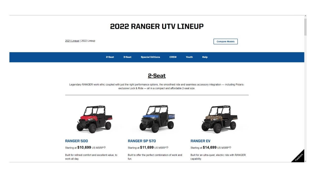 Best Side-by-Side UTV Brands